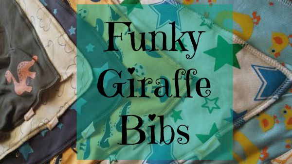 Teething and Funky Giraffe Bibs - Life with Baby Kicks