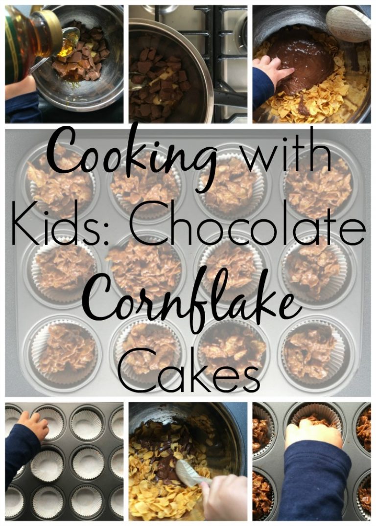 Cooking with Kids: Chocolate Cornflake Cakes - Life with Baby Kicks